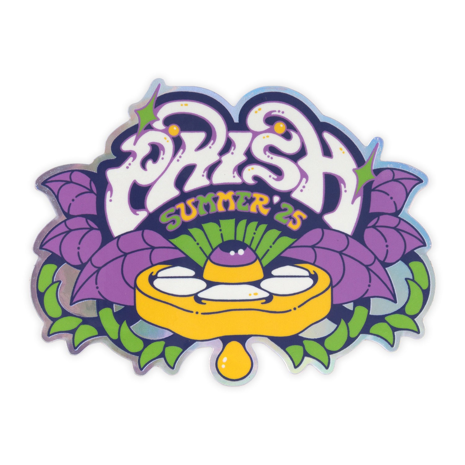 Summer Tour 2025 Citrus Pucker Sticker – Phish Dry Goods