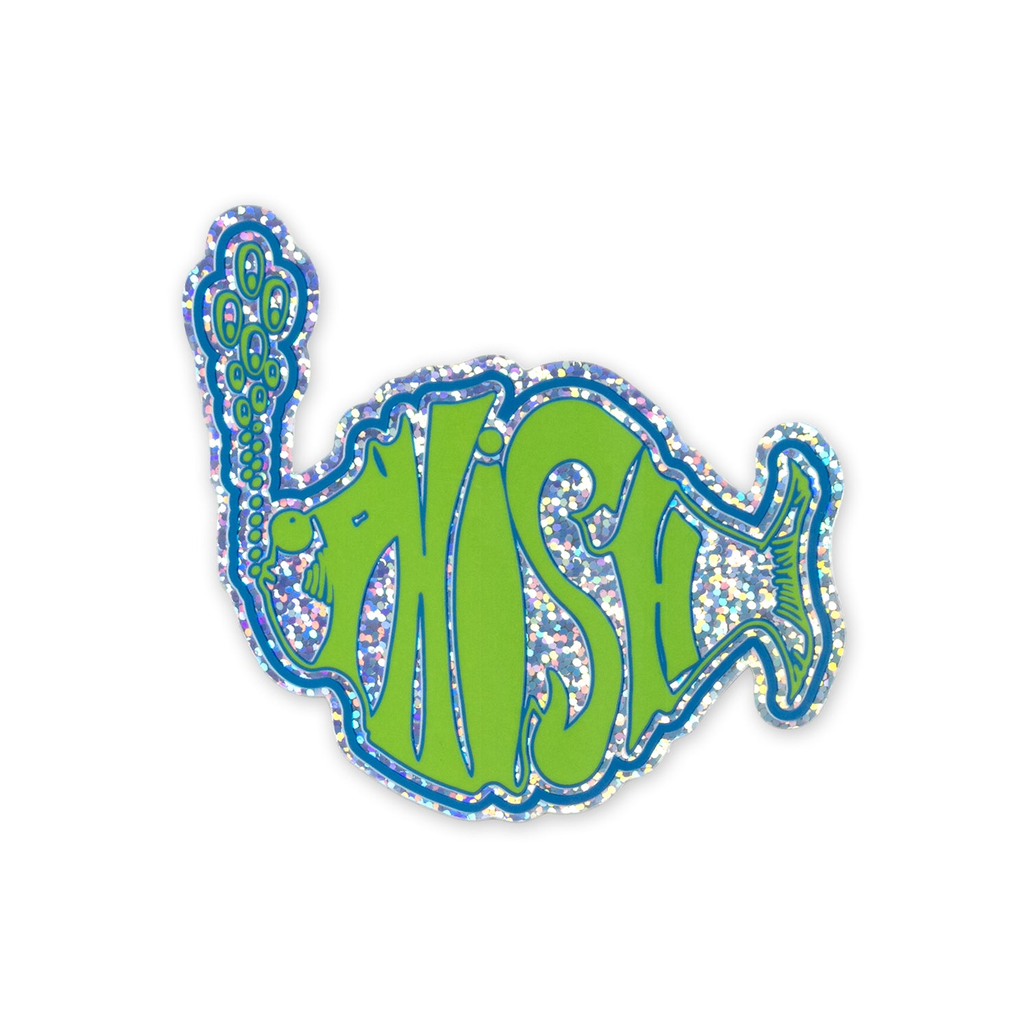 Classic Phish GLITTER LOGO STICKER – Phish Dry Goods
