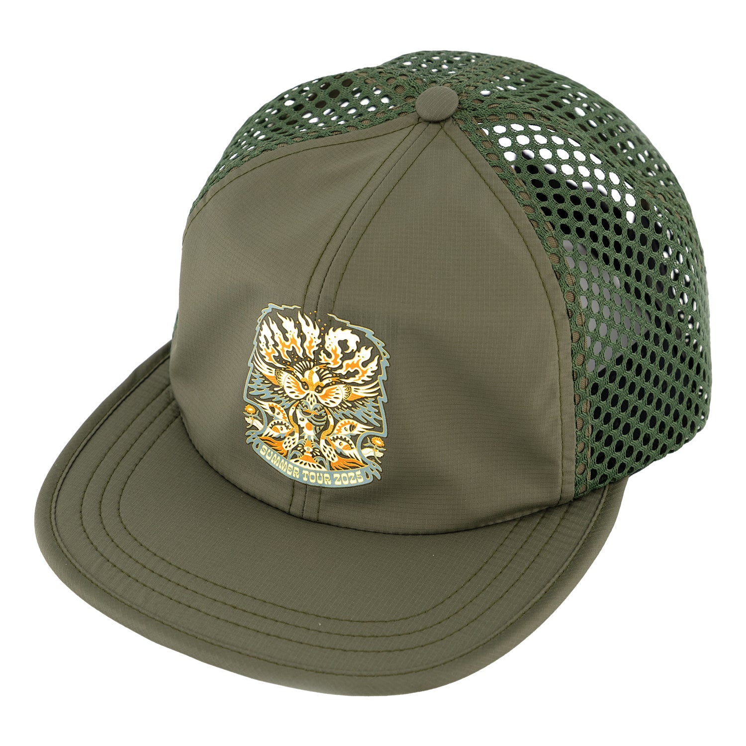 Flaming Bird Heads 2025 Summer Tour Hat – Phish Dry Goods
