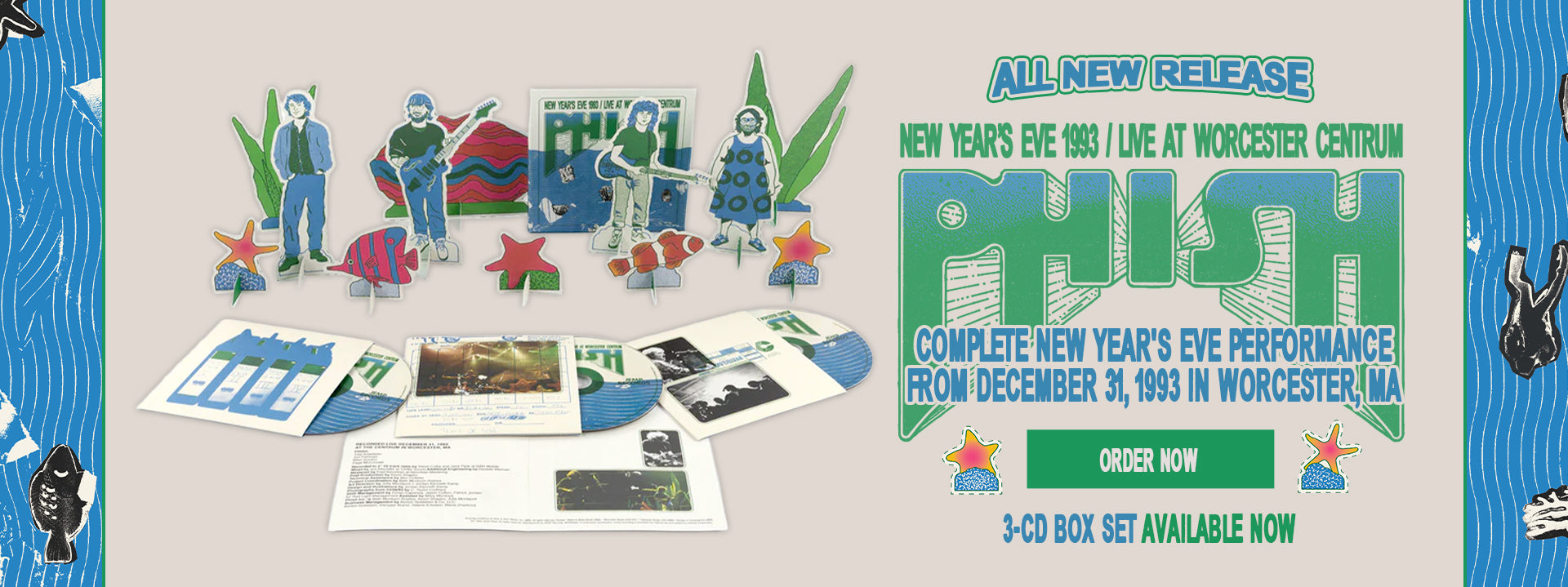Phish Dry Goods | Official Phish Merch, LPs, CDs, Posters & Tees